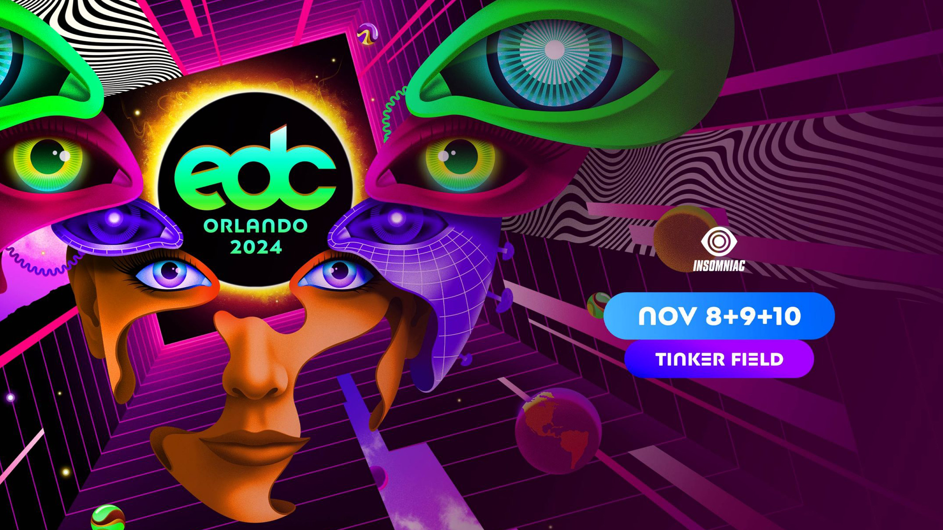 Electric Daisy Carnvial Orlando 2024 @ Tinker Field (18+) ⚡