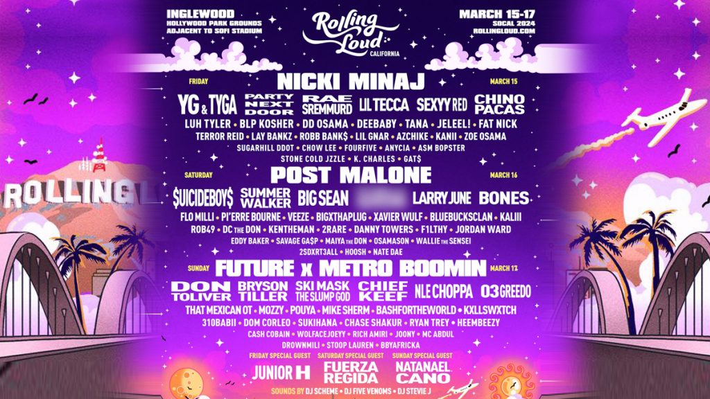 Rolling Loud California 2024 @ Hollywood Park (16+)