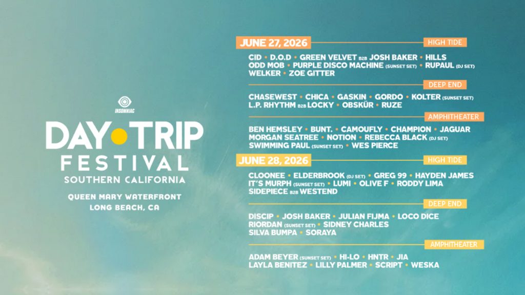 Day Trip Festival 2026: House Music Heaven Returns to Long Beach
